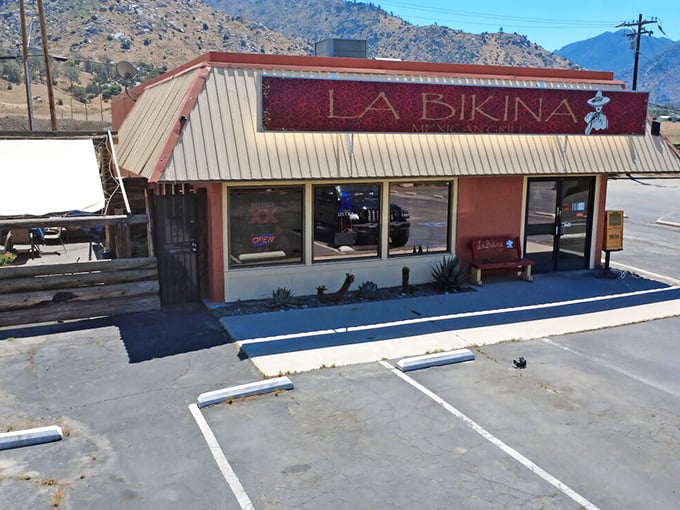 La Bikina's modest exterior hides authentic Mexican flavors that would make your snooty coastal friends jealous—if you decided to tell them about it.