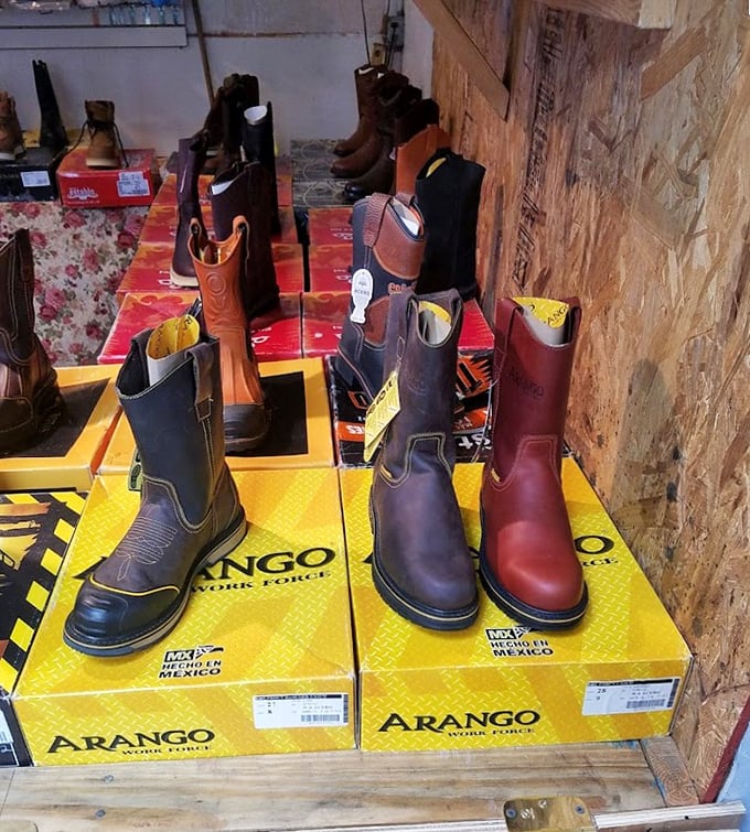 These aren't just boots—they're statements of working-class poetry, crafted from leather that tells stories before you even put them on.