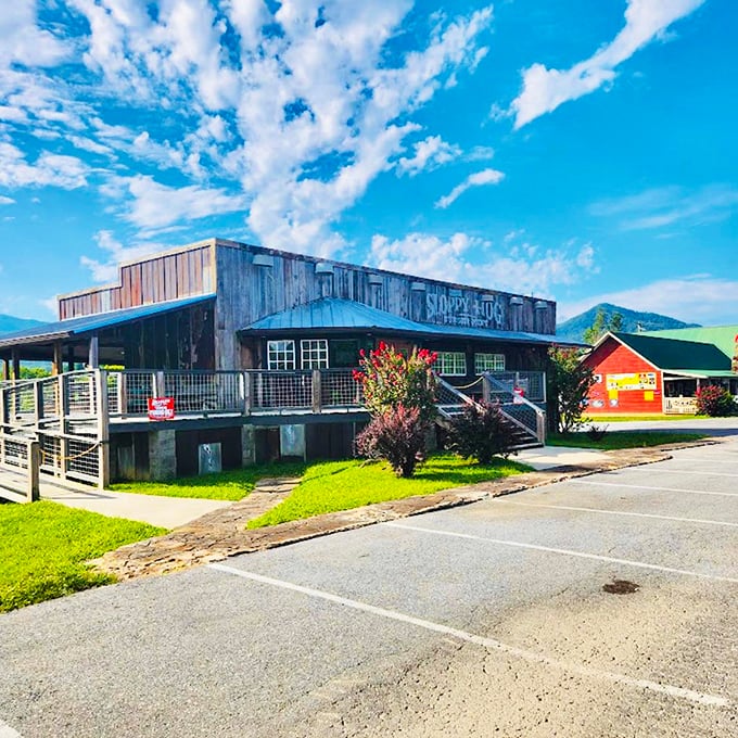 Against the backdrop of Tennessee's rolling hills, this unassuming building houses flavor combinations that would make even the most sophisticated food critic smile.