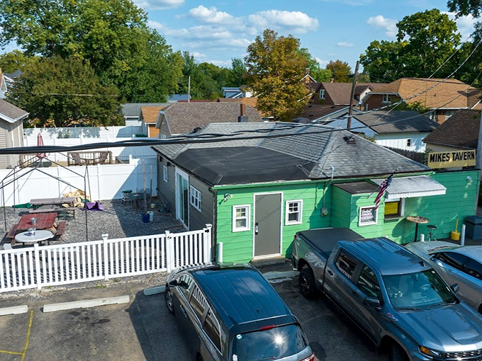 From above, Mike's looks like any neighborhood tavern. That's the magic—extraordinary experiences hiding in ordinary packages, waiting for hungry explorers.
