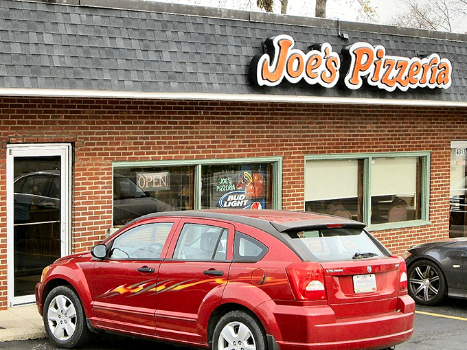 That classic sign has guided hungry Daytonians through rain, snow, and pizza cravings since the days when "delivery" meant bringing home leftovers yourself. 