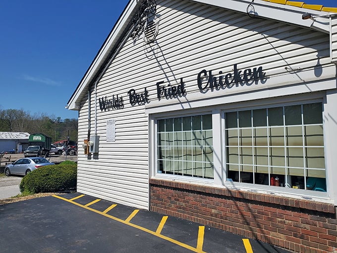 That sign isn't just lettering on a building – it's a promise that's been kept for decades. Some boasts are just statements of fact.