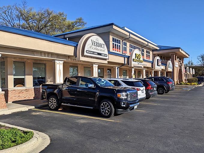 The strip mall exterior might not scream "culinary destination," but locals know that's exactly how the best places stay treasures.