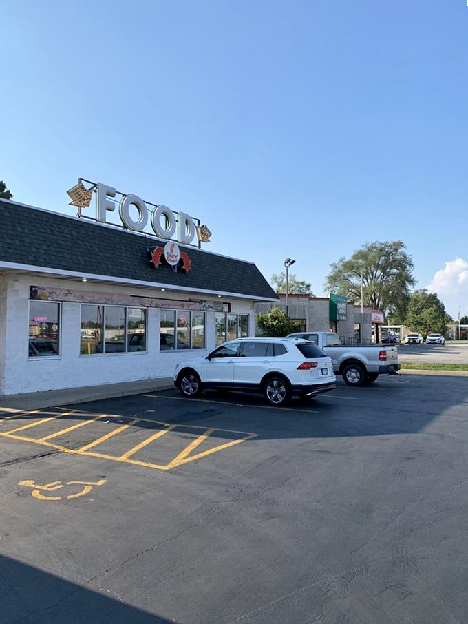 The exterior might be humble, but like any great roadside attraction, it's what's inside that counts – and what's inside is corn dog perfection.