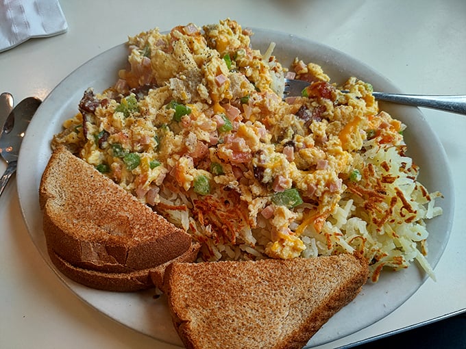 This isn't just breakfast—it's a masterpiece of textures and flavors that makes waking up early feel like the smartest decision you've made all week. 