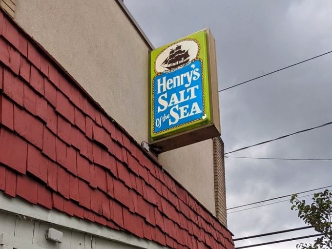 Henry's nautical sign has been beckoning seafood lovers like a lighthouse guides ships home.