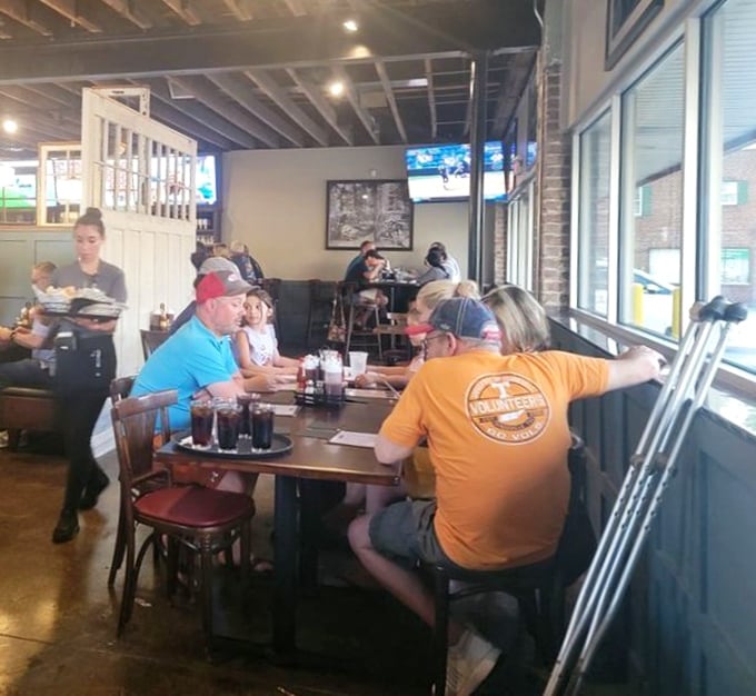 Where locals gather to cheer on the Vols and debate barbecue techniques—Sweet P's isn't just serving food; it's preserving a delicious piece of Tennessee culture.