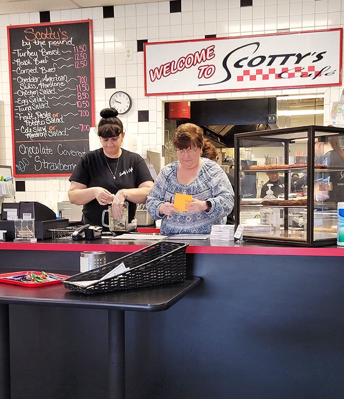 The welcome sign says it all—this isn't just a place to eat, it's a place to belong, where comfort food meets comfortable atmosphere.