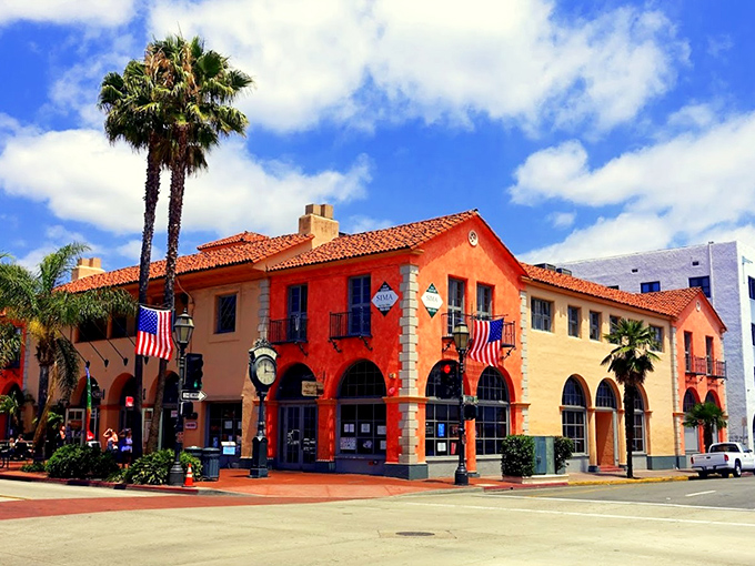 State Street's colorful buildings aren't just pretty facades—they're daily reminders that even running errands should feel like you're on vacation.