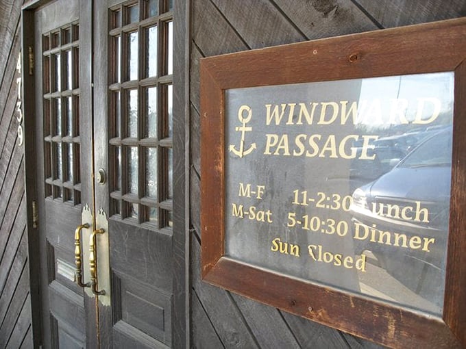 The hours posted like a captain's orders – arrive during these times and prepare for a voyage through some of Columbus's finest seafood offerings.