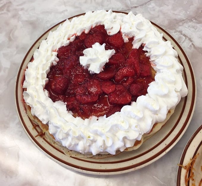 Strawberry pancakes dressed for summer – even in winter, these beauties bring sunshine to your plate.