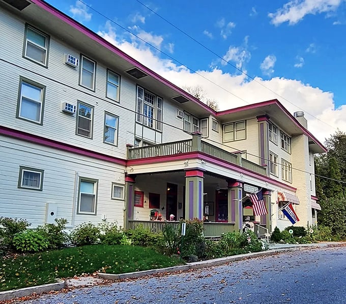 The Terrace Inn stands as a colorful reminder that historic doesn't mean stuffy—it means character, stories, and probably better breakfast than your average hotel.