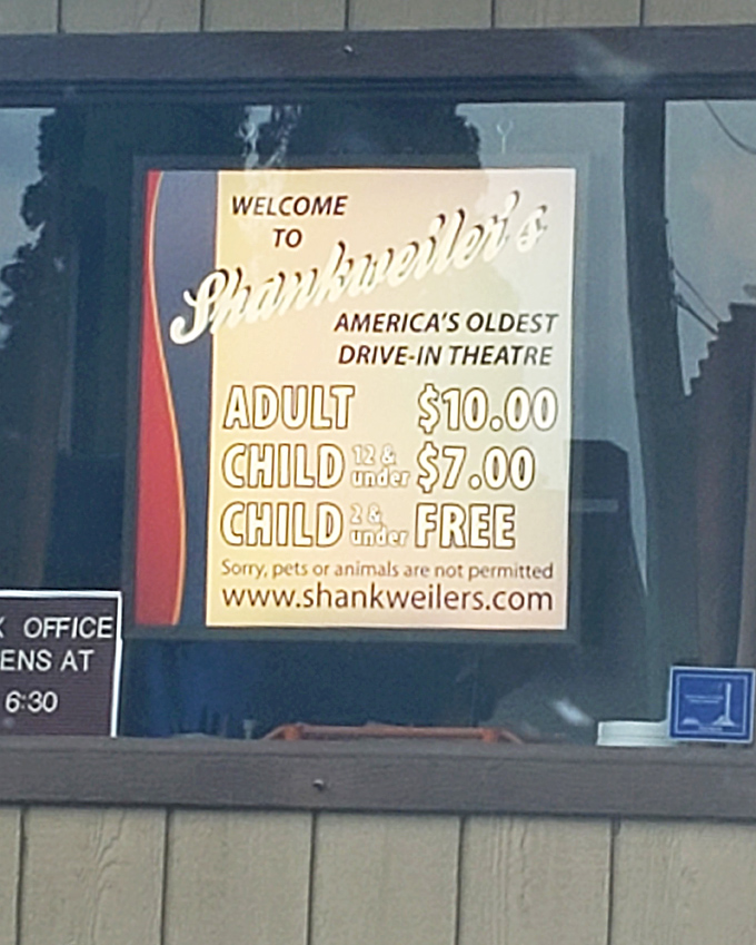 The pricing board reveals the family-friendly value that's increasingly rare—where else can you experience movie magic for these prices?
