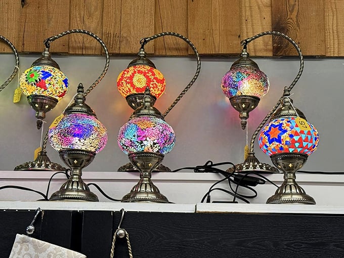 Turkish mosaic lamps that transform ordinary rooms into exotic escapes. Turn one on and suddenly your living room is the most interesting place in town.