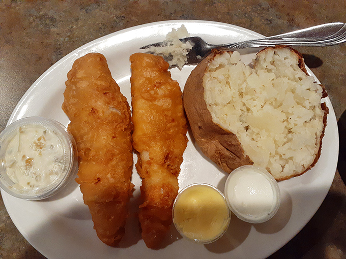 Fish so perfectly fried it makes you wonder why anyone bothers with fancy cooking techniques. Sometimes simplicity is the ultimate sophistication.