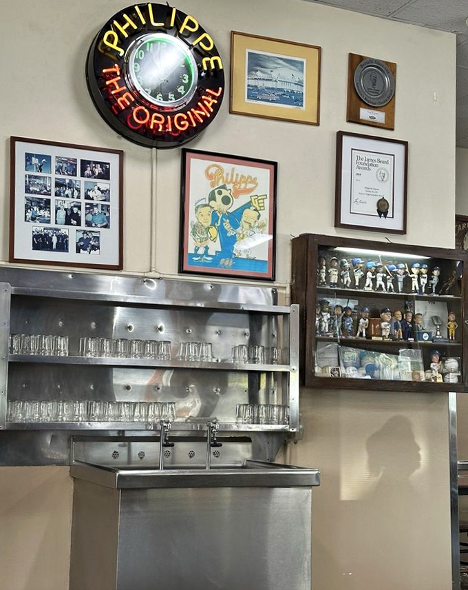 The water station: fancy it ain't, but it gets the job done – just like everything here.