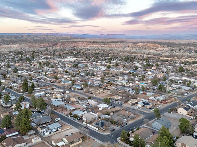 Cottonwood unfurls across the landscape like a patchwork quilt of desert homes. From above, you can almost see why everyone's keeping it a secret.
