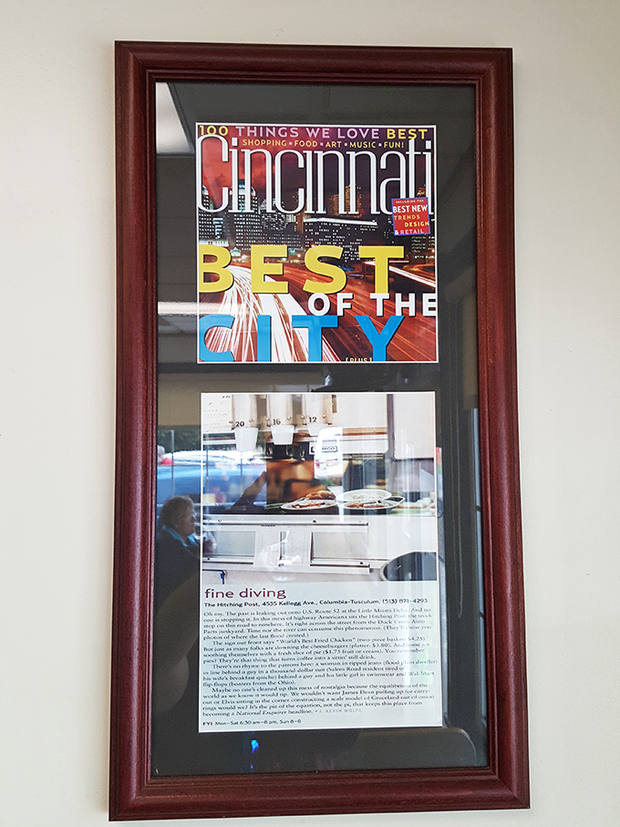Not just local fame—the framed "Best of the City" award confirms what regulars have known all along: this chicken transcends.