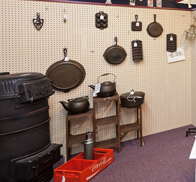 Cast iron cookware that's outlived several generations and will outlive several more. That's not just a skillet—it's an heirloom waiting to happen.