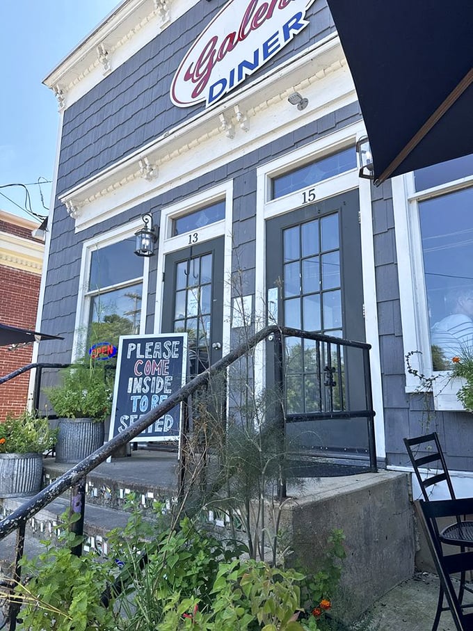Please come inside to be seated – five words that promise the beginning of a memorable meal at this beloved small-town treasure.