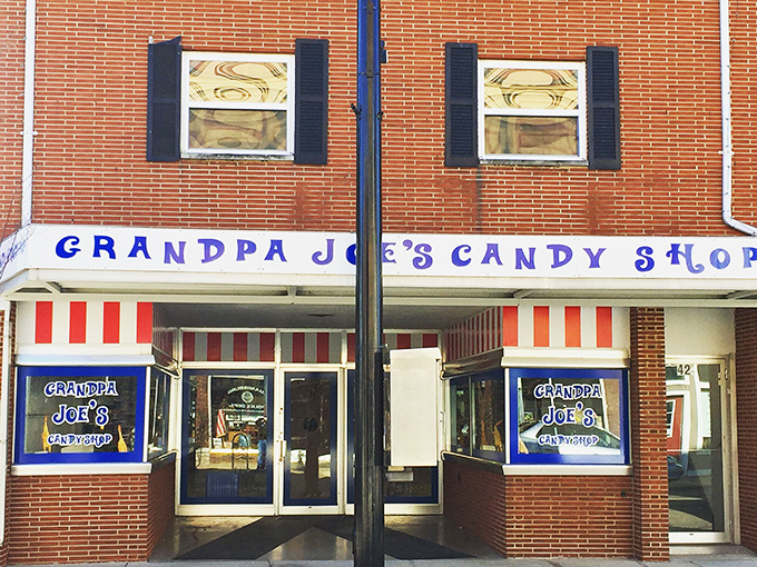 The storefront that launched a thousand dental appointments. Worth every filling and absolutely no regrets.
