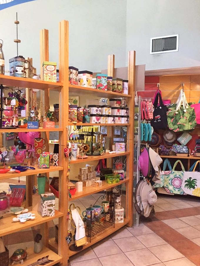 The dangerous final stop where your credit card meets irresistible plants and botanical treasures.