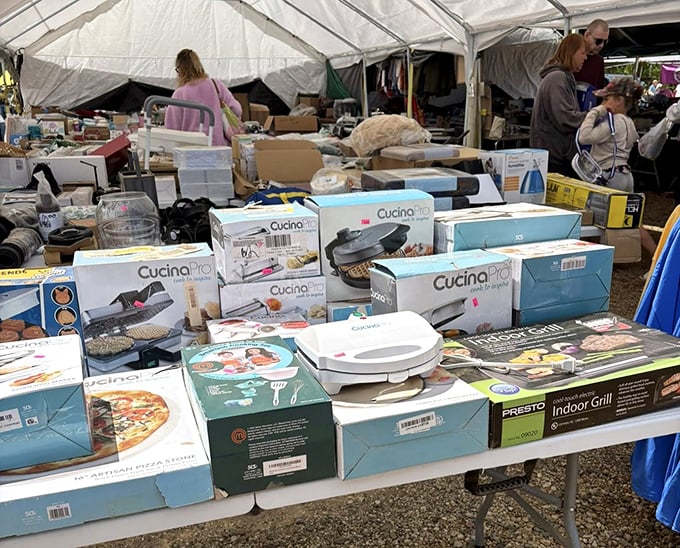 Kitchen appliance graveyard or culinary opportunity? These boxed gadgets promise to revolutionize your cooking life—or collect dust trying.
