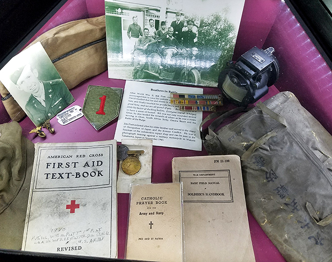 Military artifacts tell stories of service and sacrifice. These personal items connect us to the real people behind the history books.
