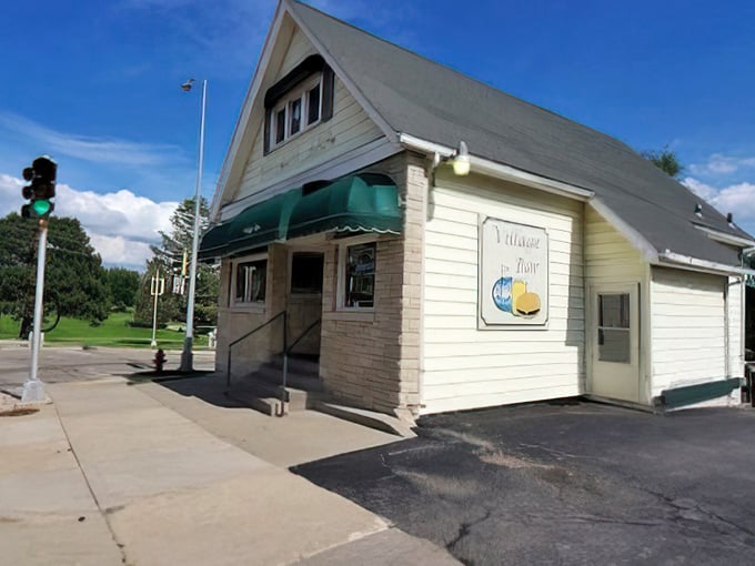 In daylight, the humble exterior gives little hint of the culinary treasures within – Wisconsin's version of "don't judge a book by its cover."