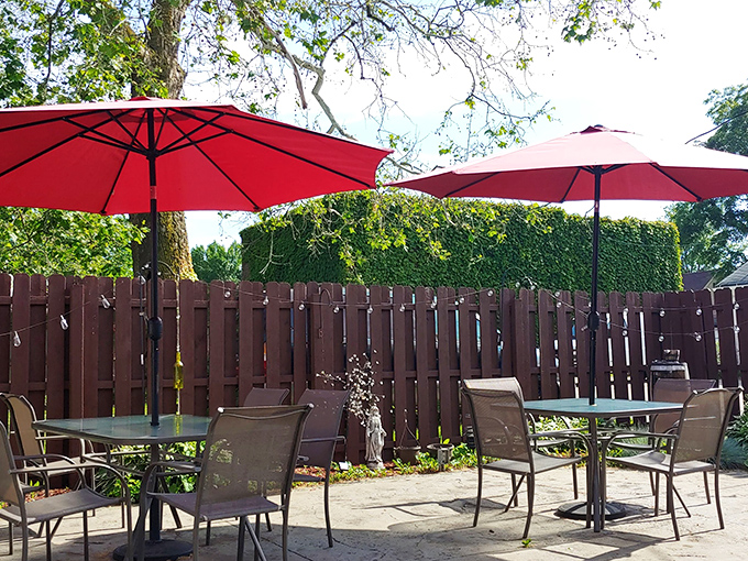 Outdoor seating lets you savor Bruno's magic while watching Cleveland's authentic neighborhood life unfold.