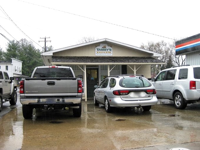 Plenty of parking spaces mean you can focus on the important stuff – like choosing between pancakes or eggs.