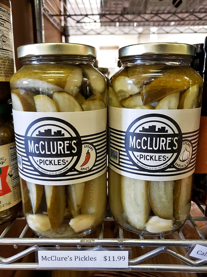 McClure's Pickles: the supporting actors that steal the show. These aren't your grandmother's pickles—unless your grandmother was a culinary genius.
