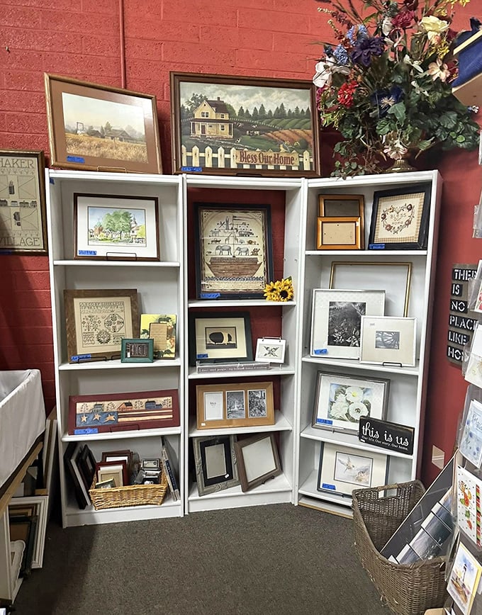 Framed artwork and pictures provide instant personality for walls that need a little creative inspiration boost. 