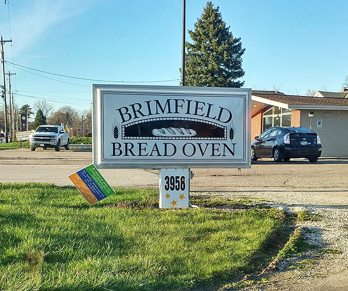 More than just a sign—it's a beacon for carb enthusiasts. Like the North Star for those navigating the universe of good taste in northeastern Ohio.