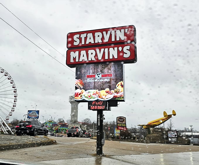 The roadside beacon that's guided countless hungry travelers through rain and shine to seafood salvation in the heart of Branson.