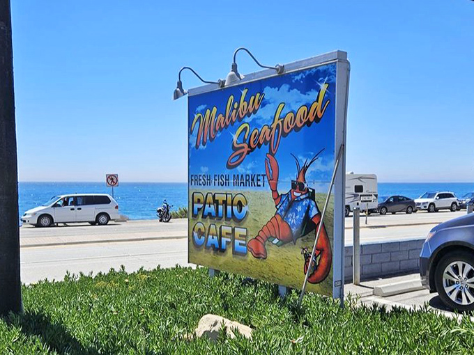 The sign's modest promise undersells it – this place delivers seafood that would cost triple anywhere else.