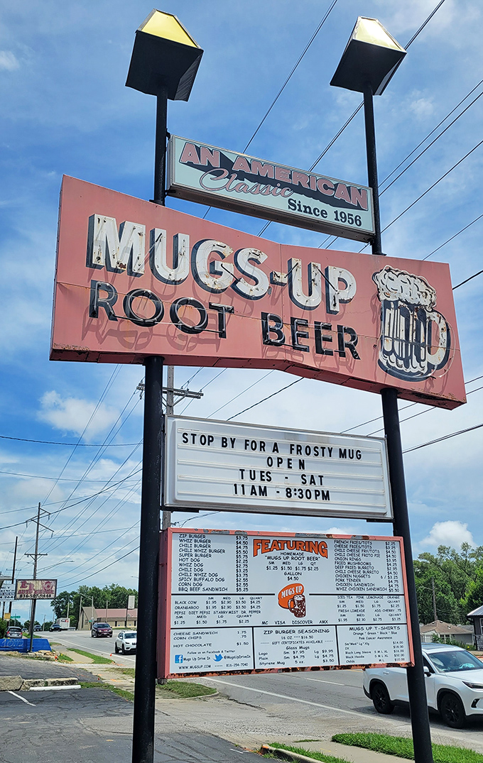 An American Classic Since 1956—the sign says it all. Some traditions are worth preserving, especially when they taste this good.