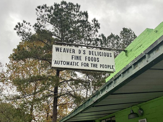 That weathered sign tells Athens locals and visitors alike – something special has been happening here.