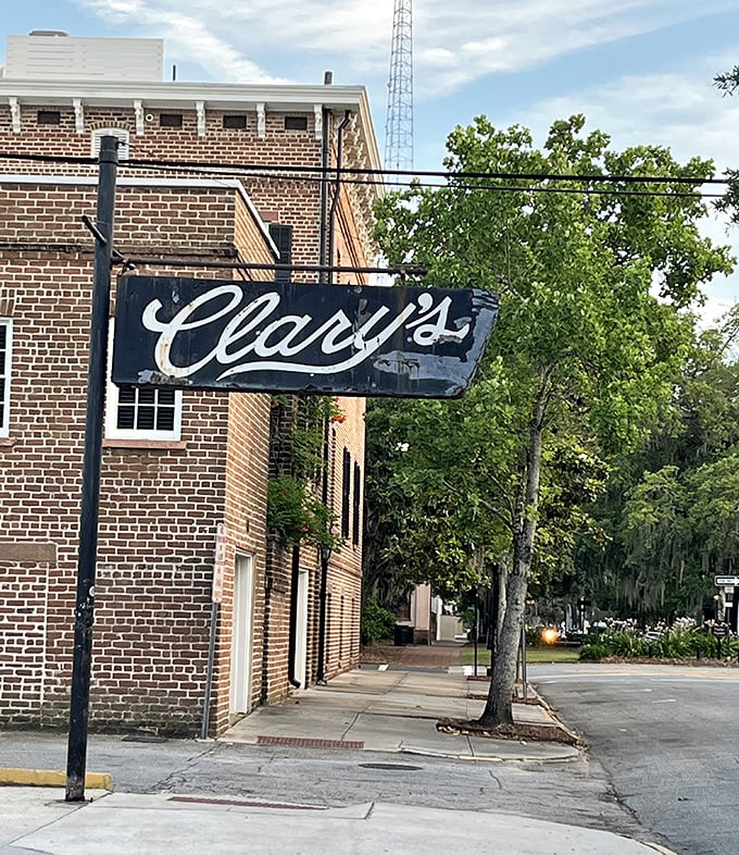 The classic Clary's sign stands as a beacon for breakfast lovers seeking authentic Southern comfort food done right.