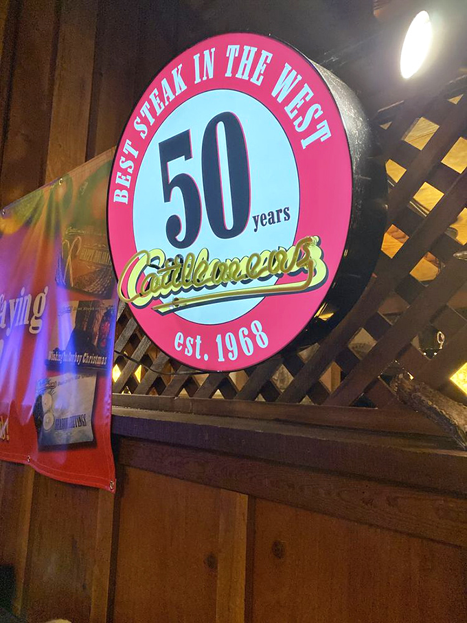 Fifty years of serving the "Best Steak in the West"—not just a claim but a heritage worn with well-earned pride.