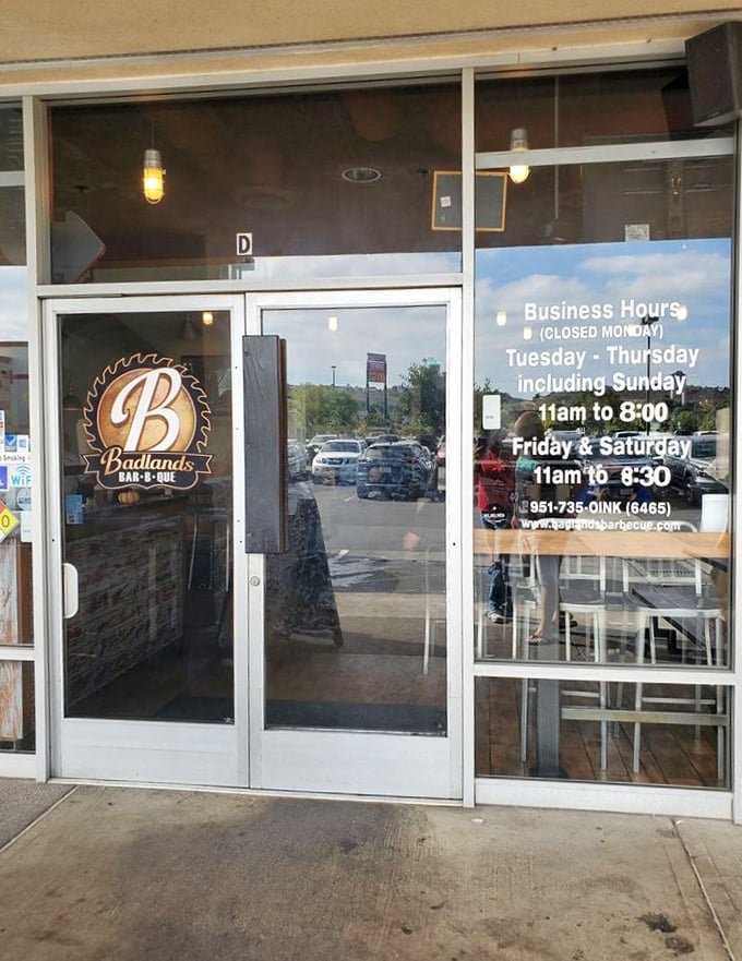 These hours promise barbecue salvation six days a week – plan your pilgrimage accordingly, fellow carnivores.