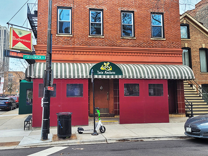 The corner of Sedgwick Street has remained largely unchanged while the city transformed around it – a testament to getting it right the first time.