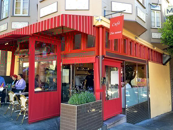 The corner storefront glows like a warm invitation, promising that authentic French experience without the airfare or jet lag.