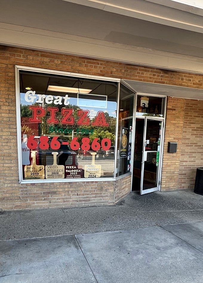 From the outside, just another strip mall tenant – inside, a temple to everything wonderful about neighborhood dining.