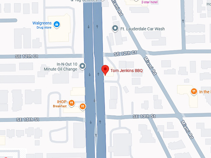 16 tom jenkins’ bar b q map