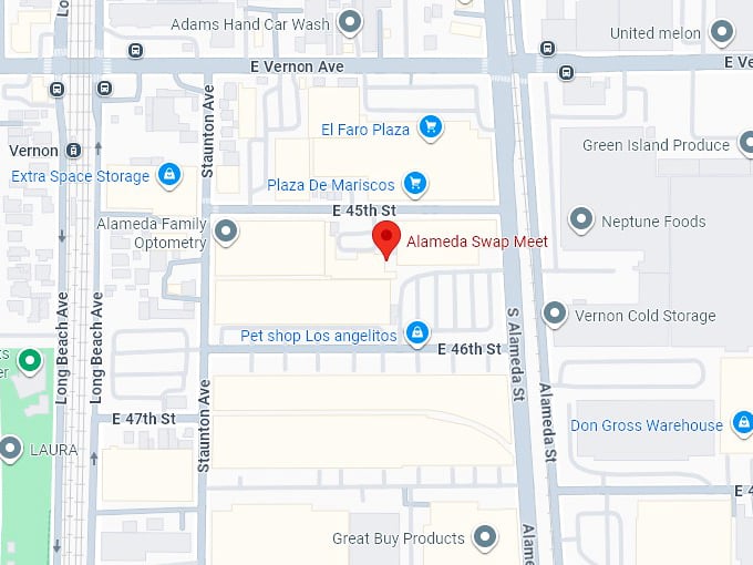 16. alameda swap meet map