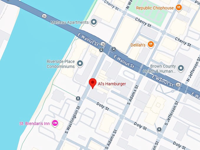 16. al’s hamburger map