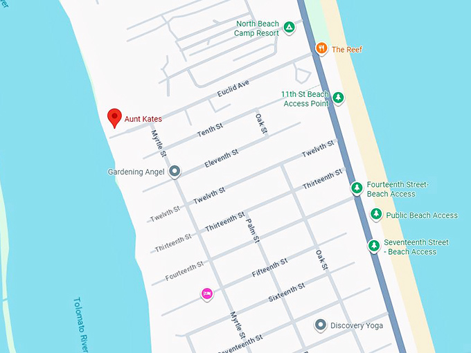16. aunt kate’s map