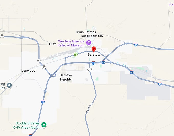 16. barstow map