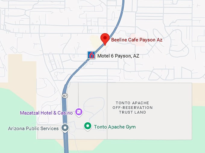 16. beeline cafe payson az map